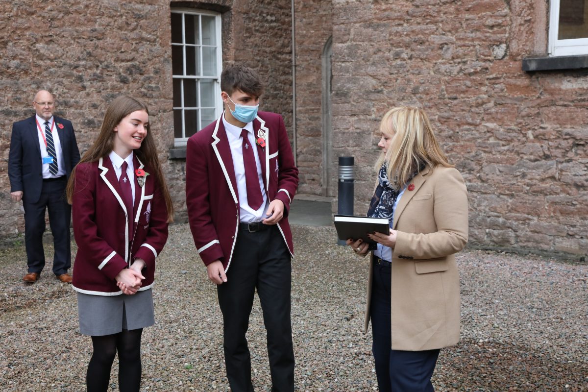 Minister for Education visits The Royal School - The Royal School Armagh